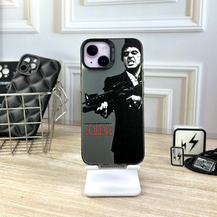 Scarface IPH 14/15 PLUS – Silver Case