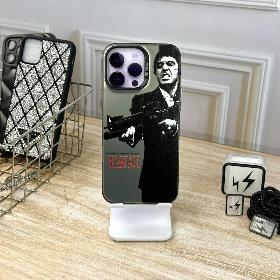 Scarface IPH 16 PRO MAX – Silver Case